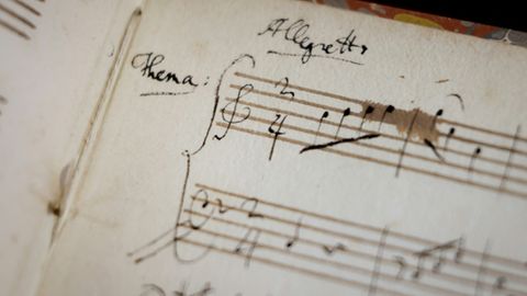 Bislang unbekanntes Mozart-Manuspkript in Paris entdeckt | STERN.de
