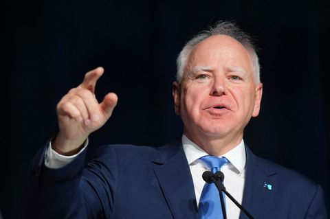 Ermittlungen gegen Trump-Gegner Tim Walz von Richter gestoppt | STERN.de