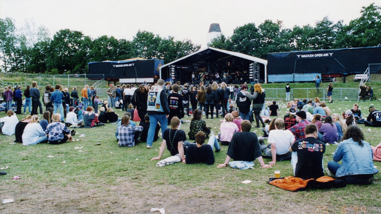 Wacken Open Air: Als das Festival noch ein Dorffest war - Bildergalerie ...