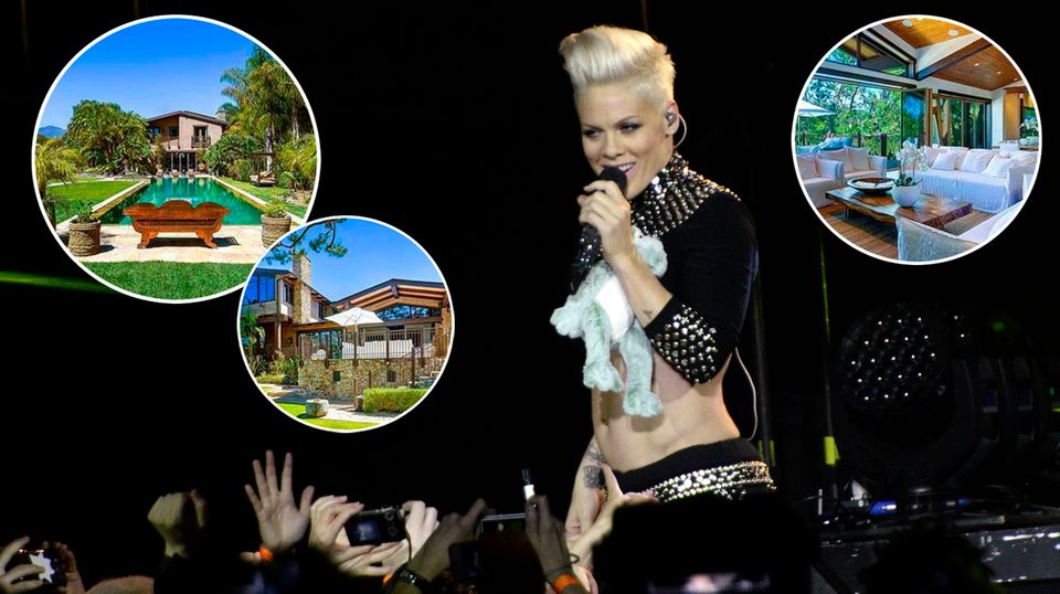 Sängerin Pink: So traumhaft lebt sie in ihrer Villa in Malibu | STERN.de