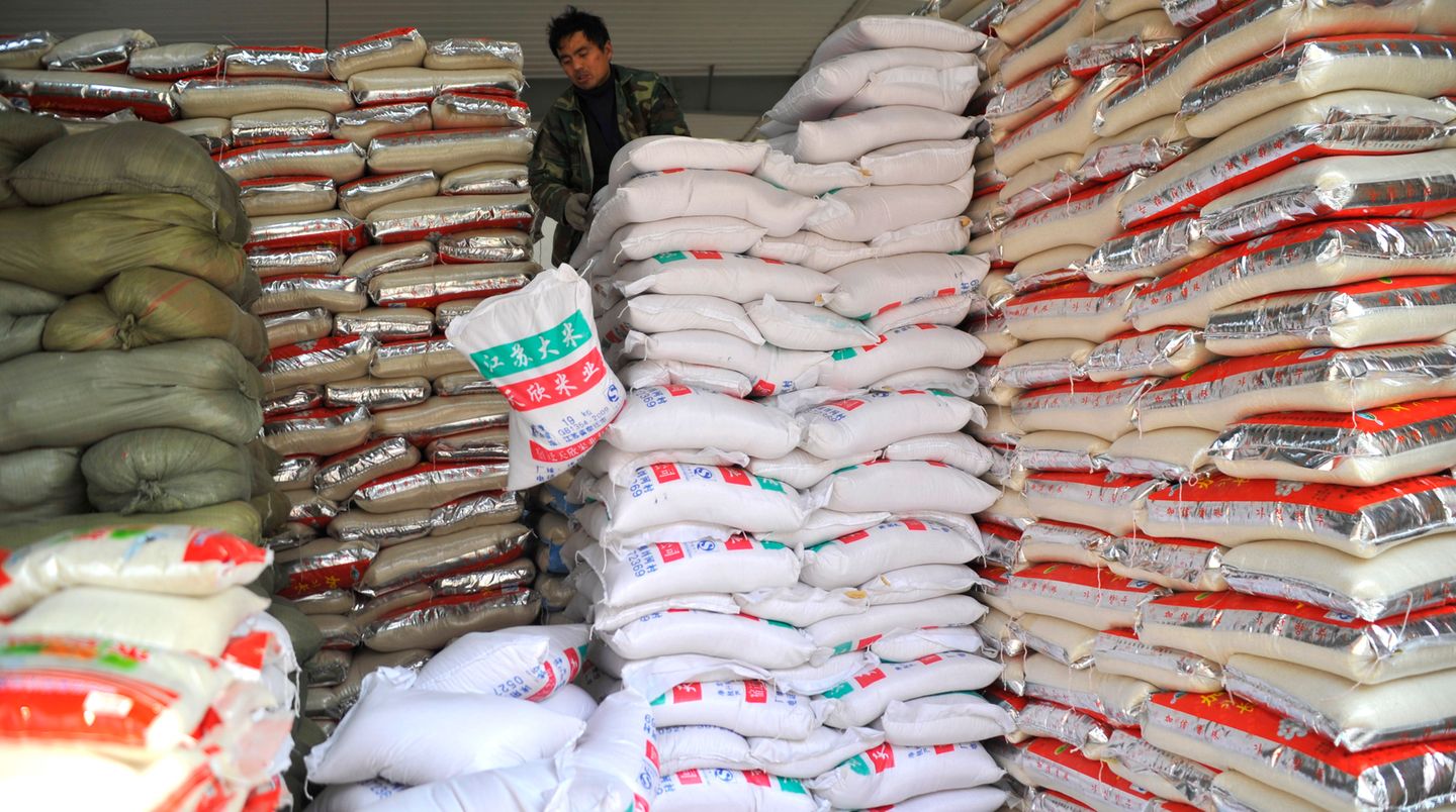 Weltreistag: Ein Sack Reis fällt um | STERN.de