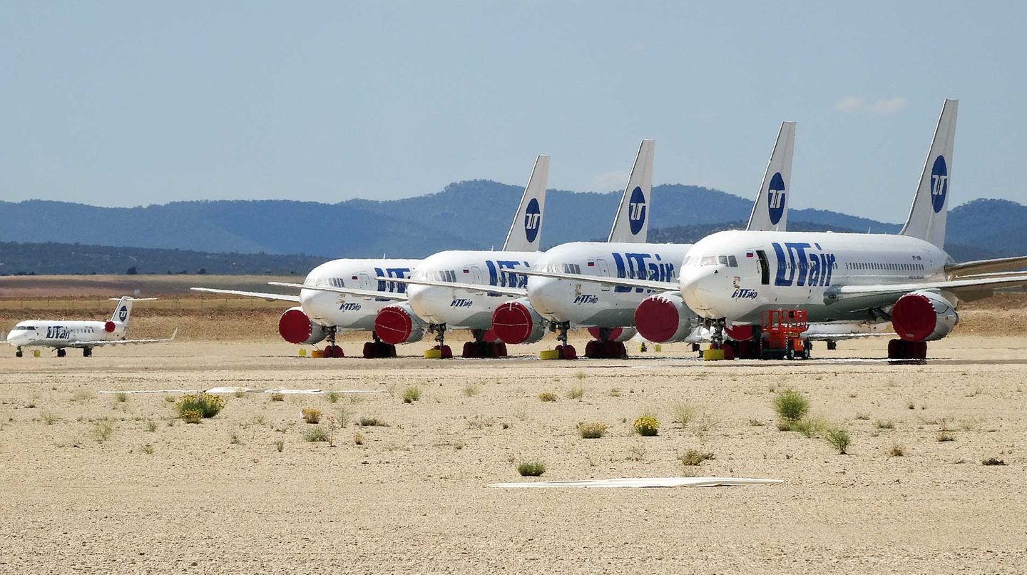 Teruel Airport: Milliardenwerte parken in der spanischen Provinz | STERN.de