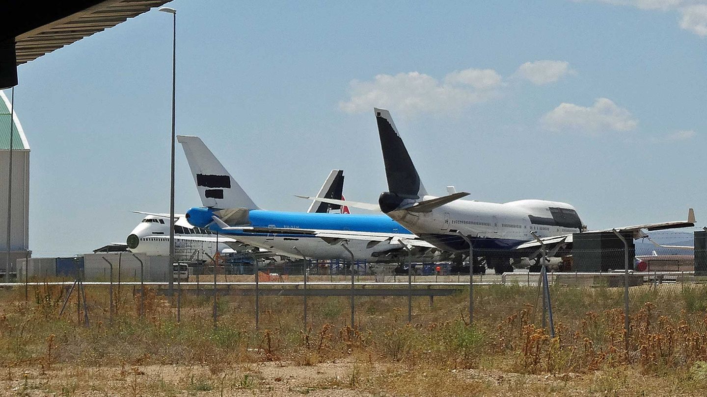 Teruel Airport: Milliardenwerte parken in der spanischen Provinz | STERN.de