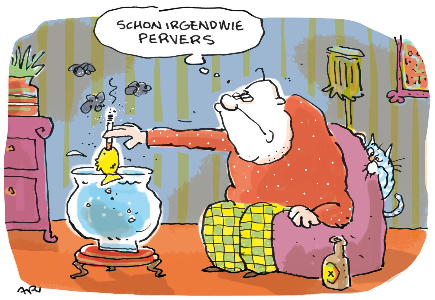 Cartoon-Ausstellung zu Ari Plikat: "Schon irgendwie pervers" | STERN.de