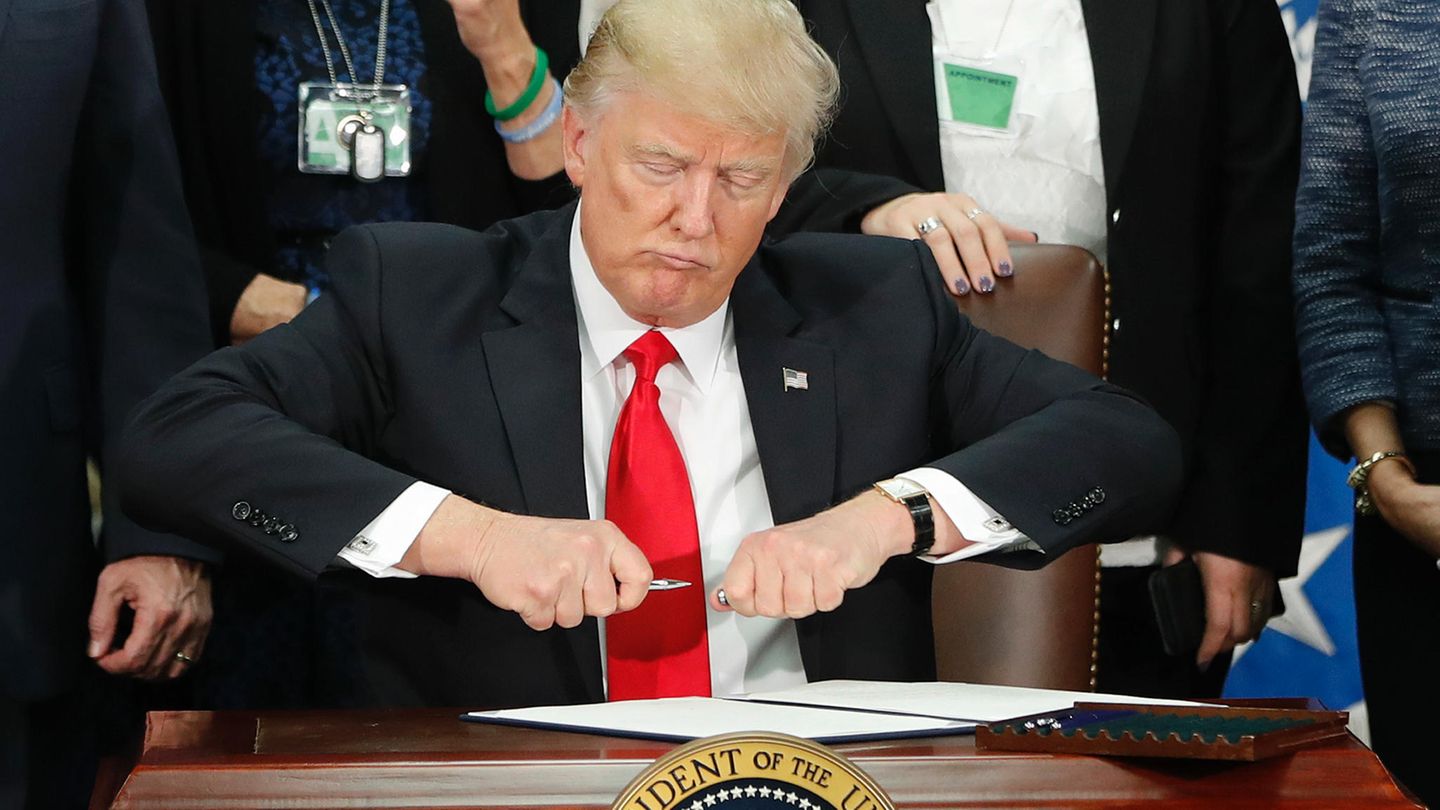 Donald Trump: Das ist seine Bilanz nach 100 Tagen | STERN.de