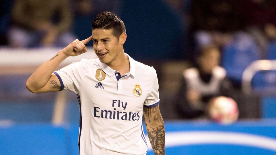 FC Bayern: James Rodríguez von Real Madrid ist die nächste Superstar ...