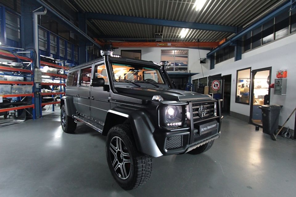 Alpha Armouring Titan Der Mercedes-Panzer für reiche Russen | STERN.de