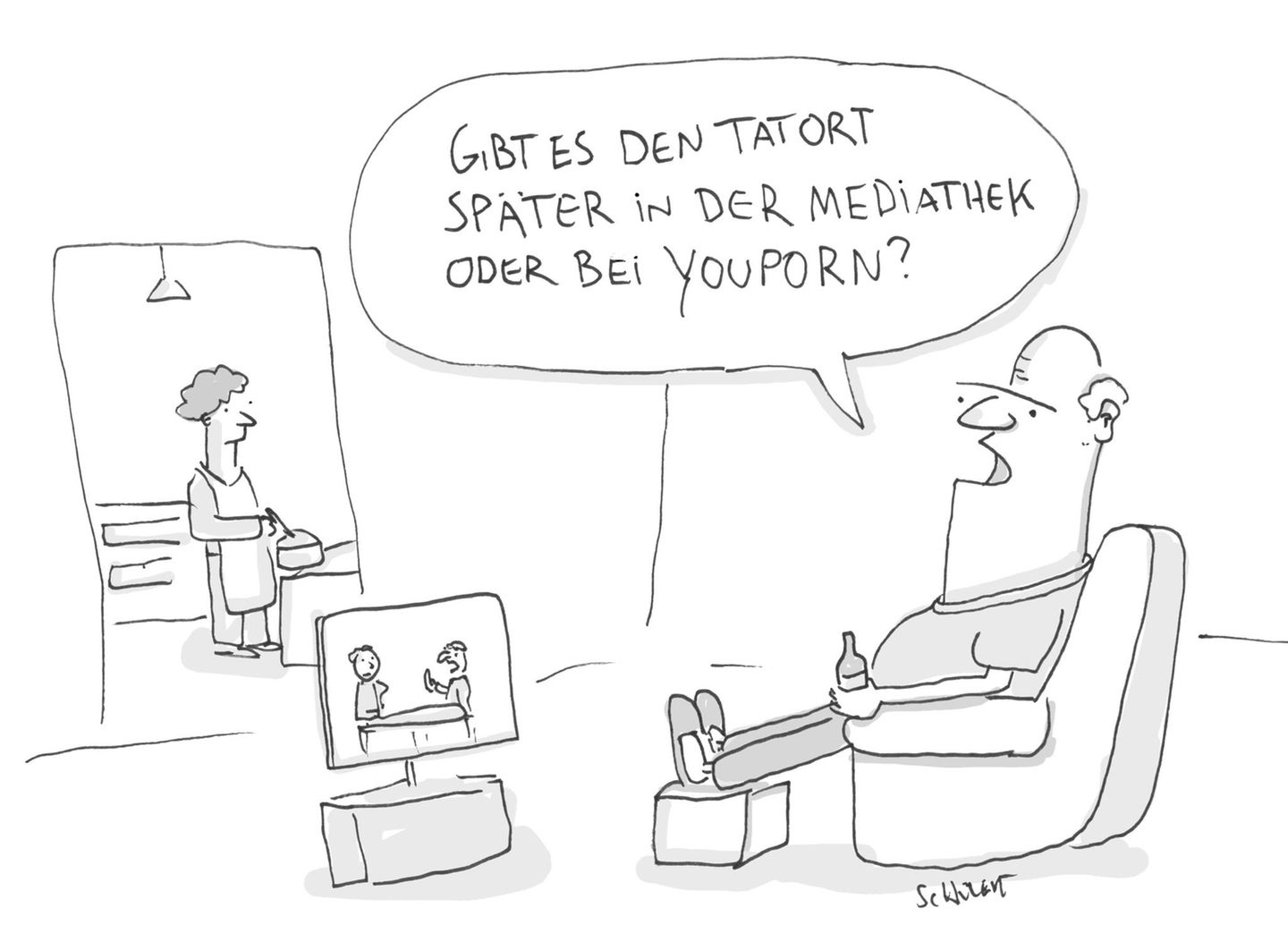 Cartoons von Tobias Schülert: Zwei Jahre keinen Sex - geht das? | STERN.de