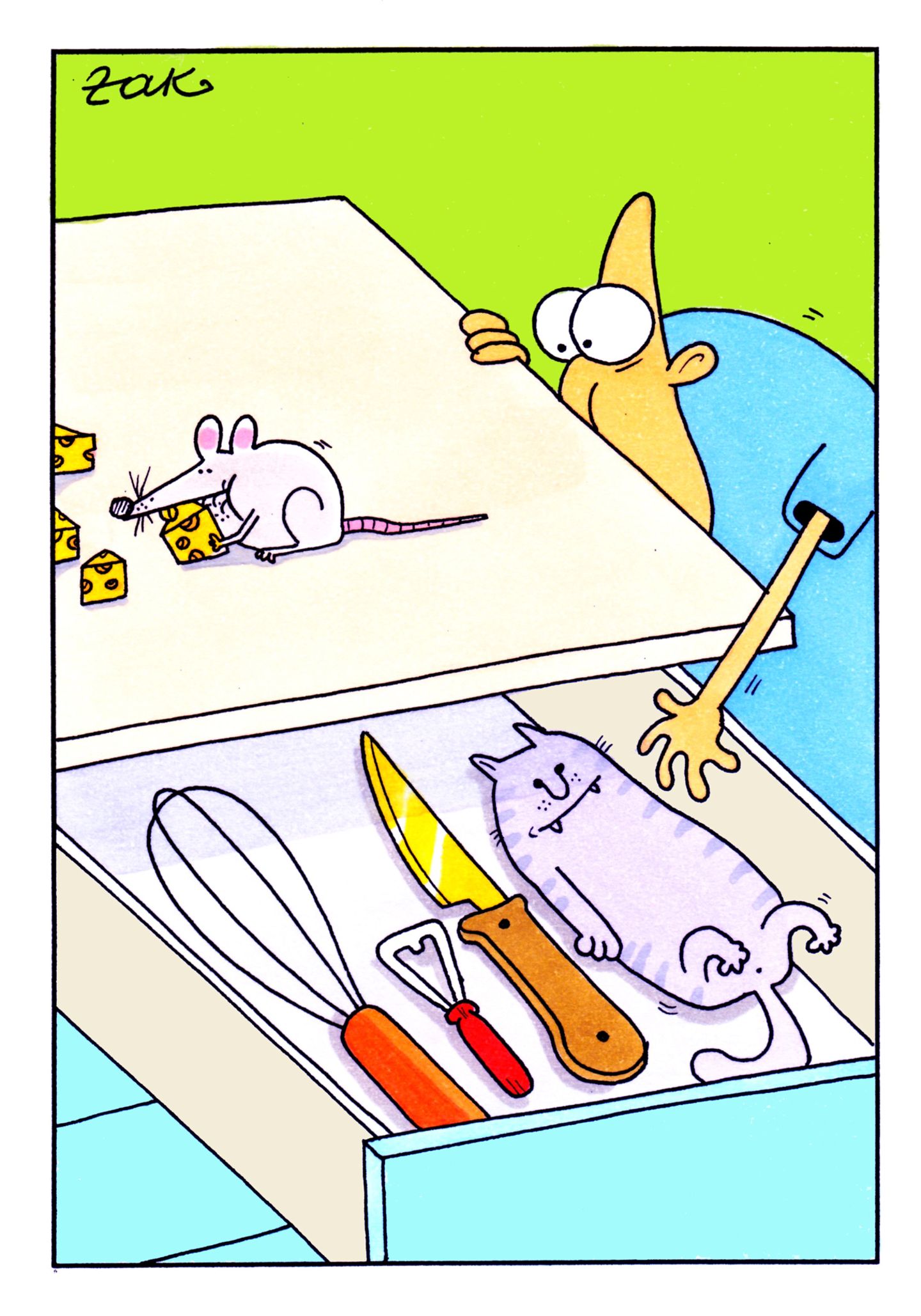 Cartoons von Martin Zak | STERN.de