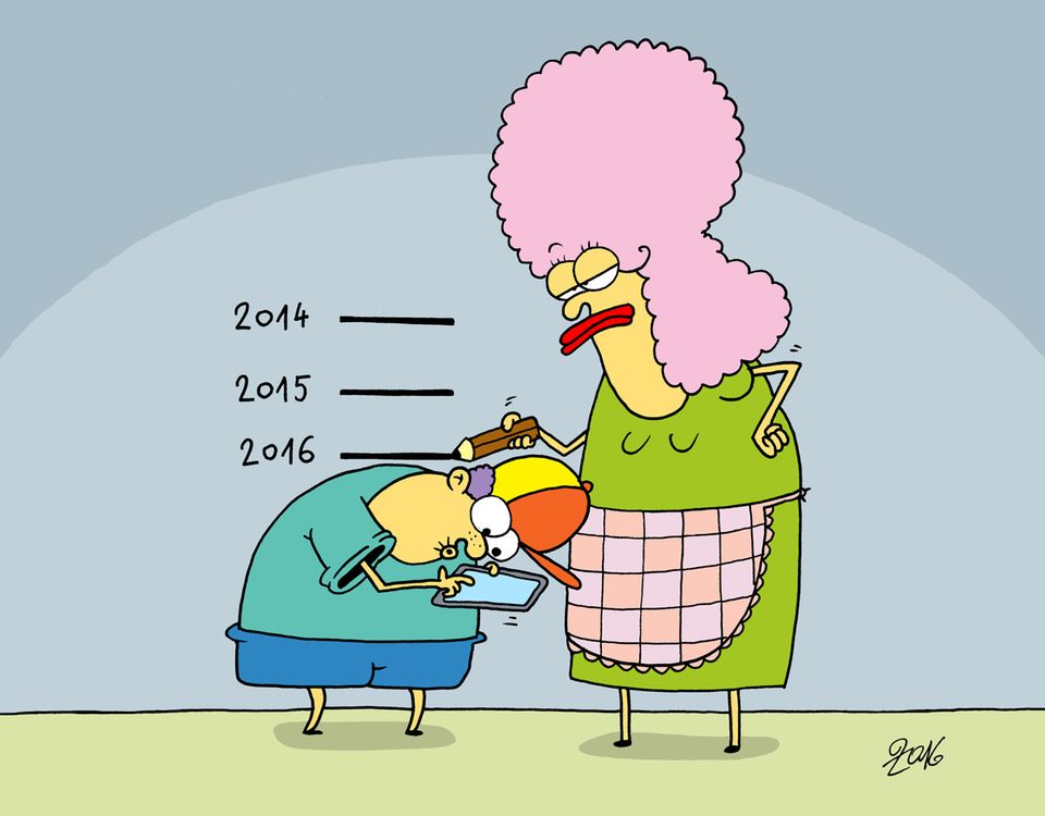 Cartoons von Martin Zak | STERN.de