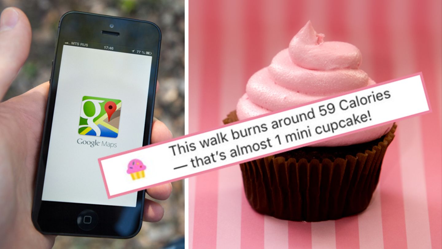 Google Maps löscht nach heftiger Kritik den Cupcake-Kalorienzähler ...