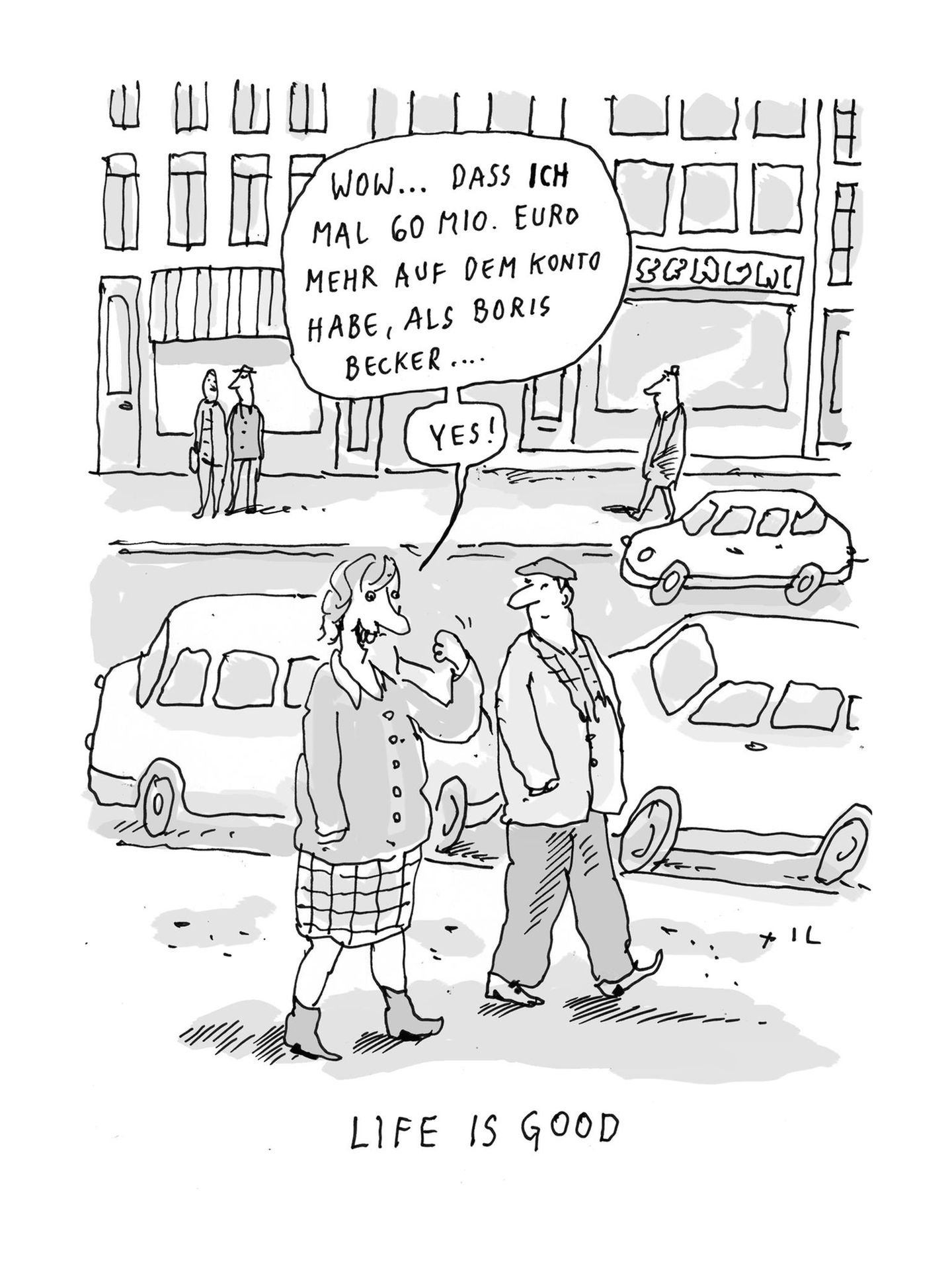 Cartoons zu Boris Becker | STERN.de