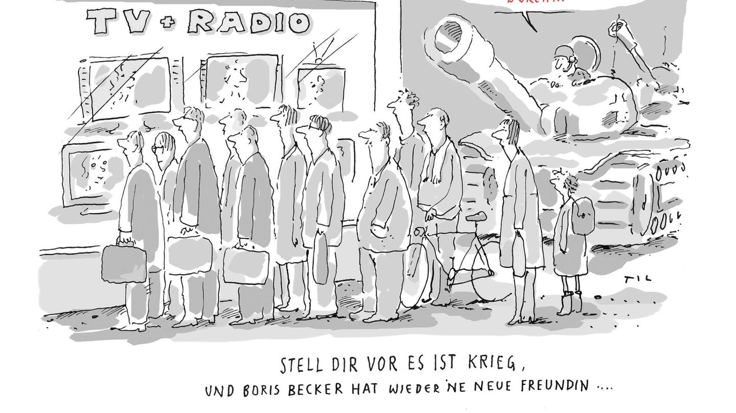Cartoons zu Boris Becker | STERN.de