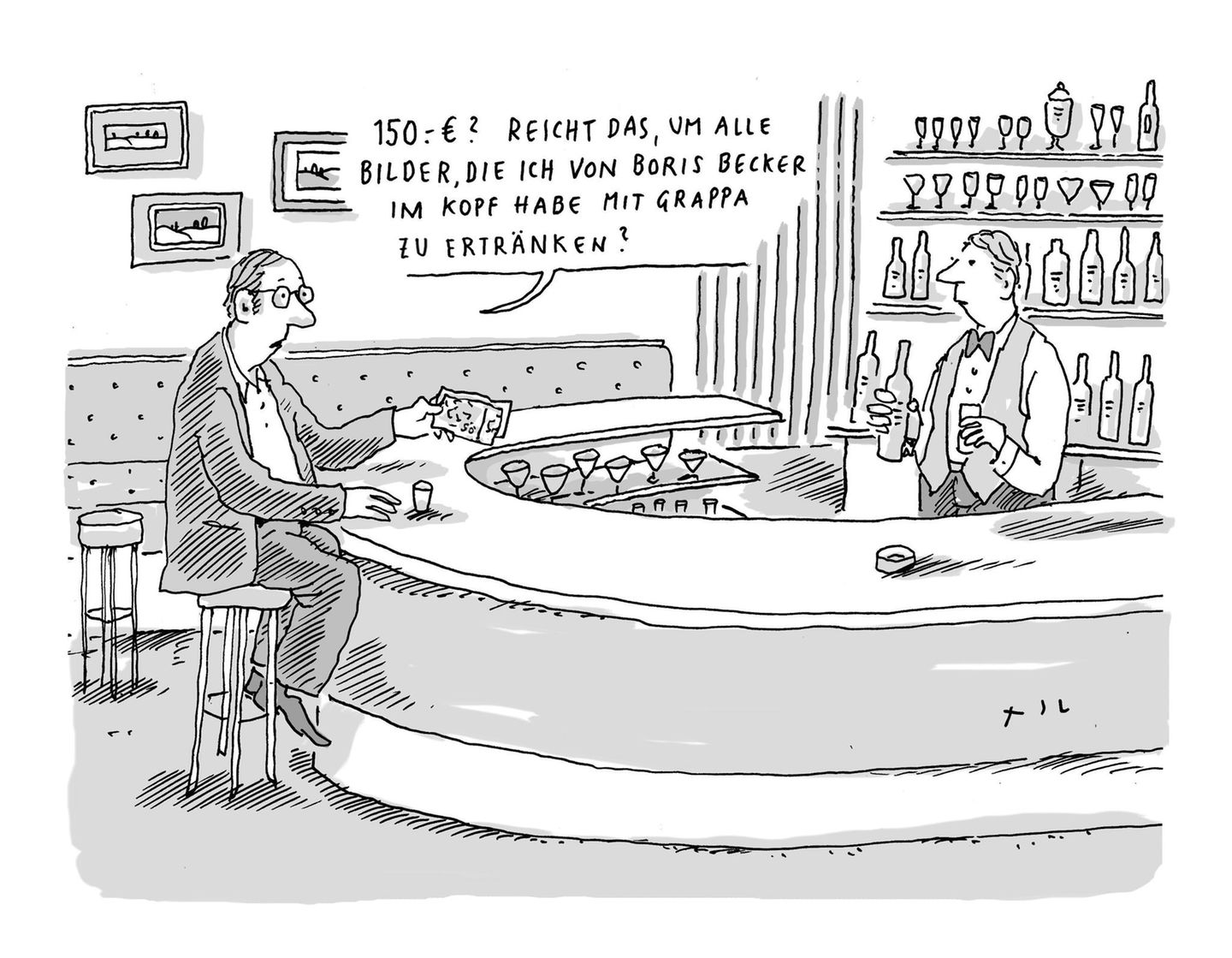 Cartoons zu Boris Becker | STERN.de