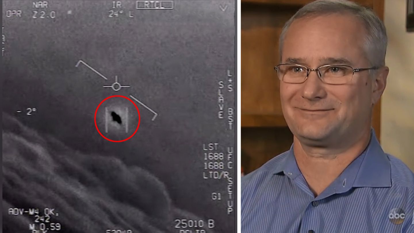 David Fravor: US-Kampfpilot berichtet von seiner unheimlichen Begegnung ...