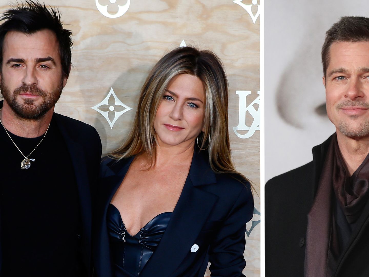 Jennifer Aniston Brad Pitt Kus Efter Vedvarende Rygter: Brad Pitt