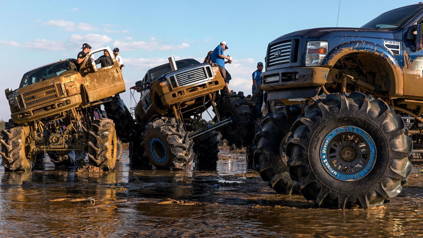 Im "Redneck Mud Park" trifft sich das Amerika des Donald Trump | STERN.de