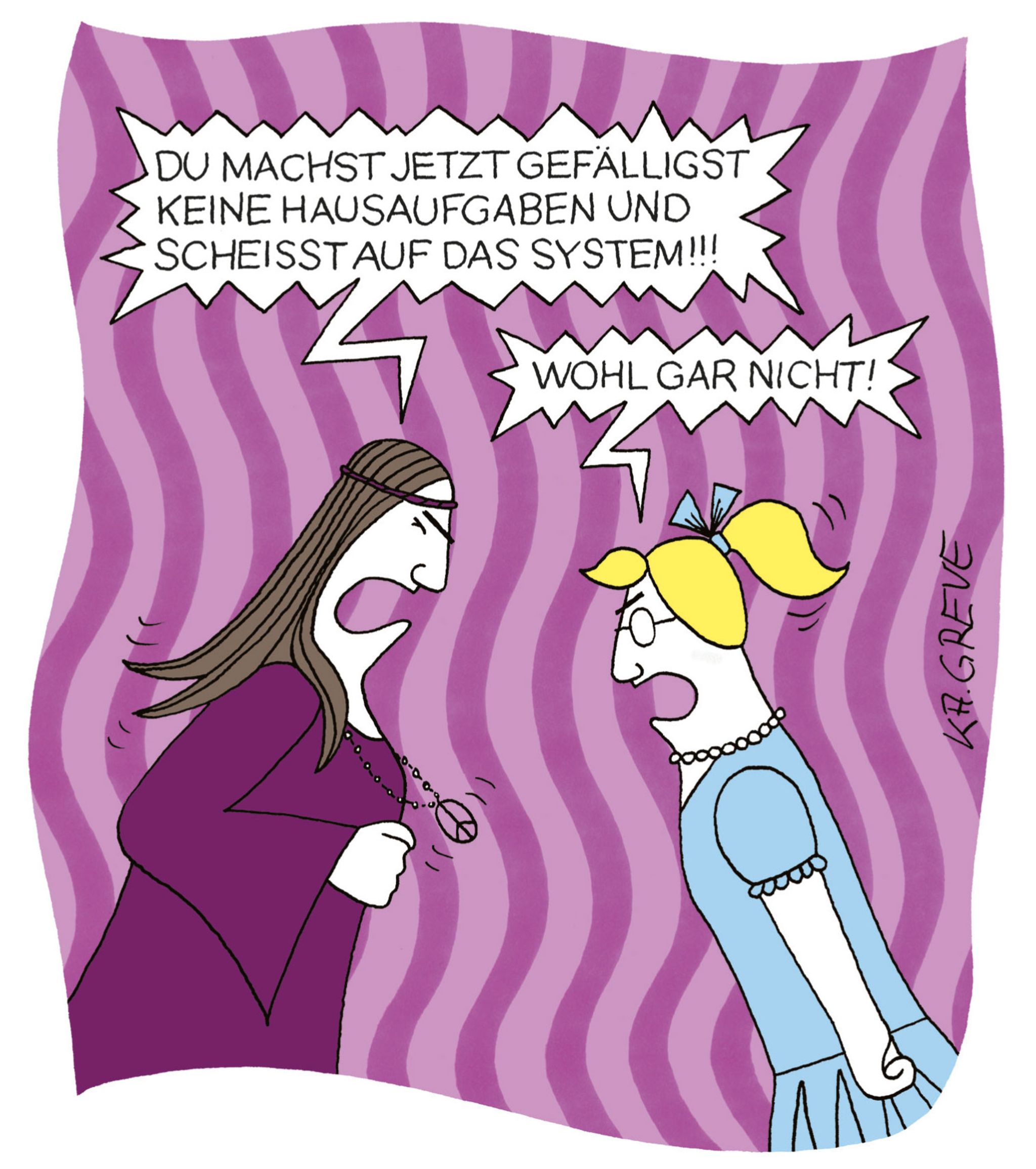 Cartoon-Buch zum Thema 68er | STERN.de