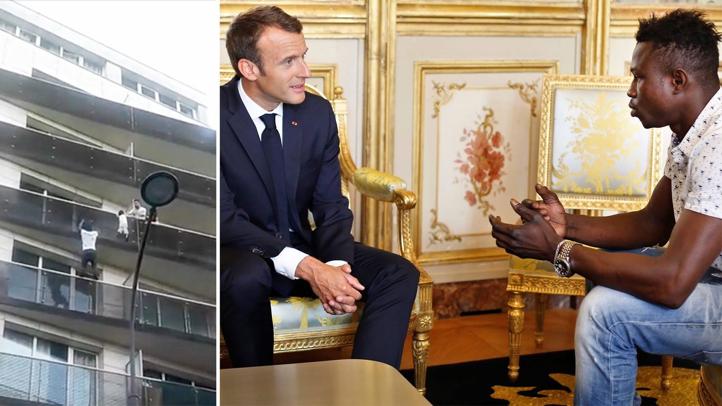 Macron trifft den jüngsten Helden aus Paris – und hat ein verlockendes ...
