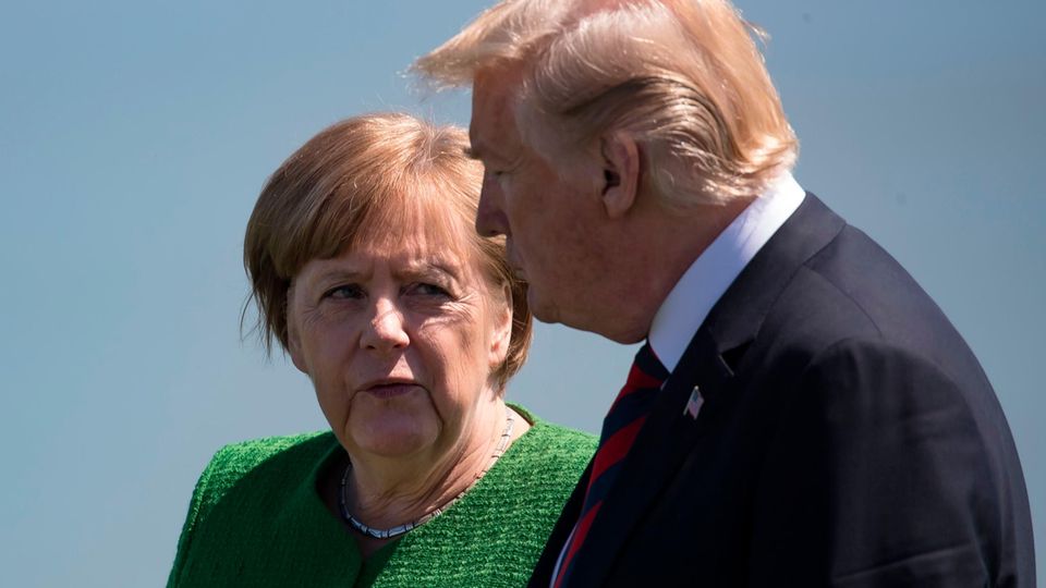 News: G7-Rückkehr für Russland? Merkel stellt sich gegen Trump | STERN.de