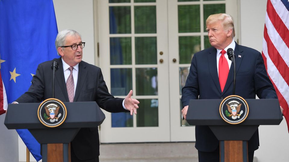 Jean-Claude Juncker bei Donald Trump: Der Trump-Zähmer | STERN.de