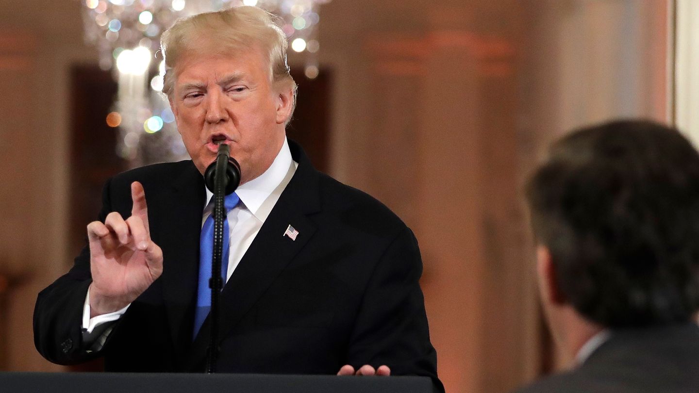 Liveblog zu Midterms 2018: Trump liefert sich Schlagabtausch mit CNN ...