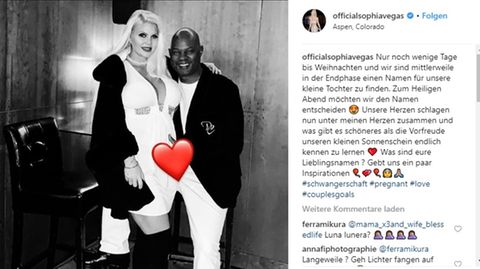 Sophia Vegas zeigt Freund Daniel Charlier auf Instagram | STERN.de