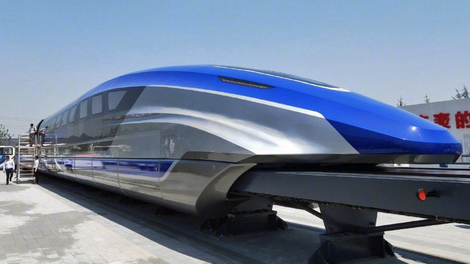 Magnetschwebebahn fährt 600 km/h und wird den Flugzeugverkehr ersetzen ...