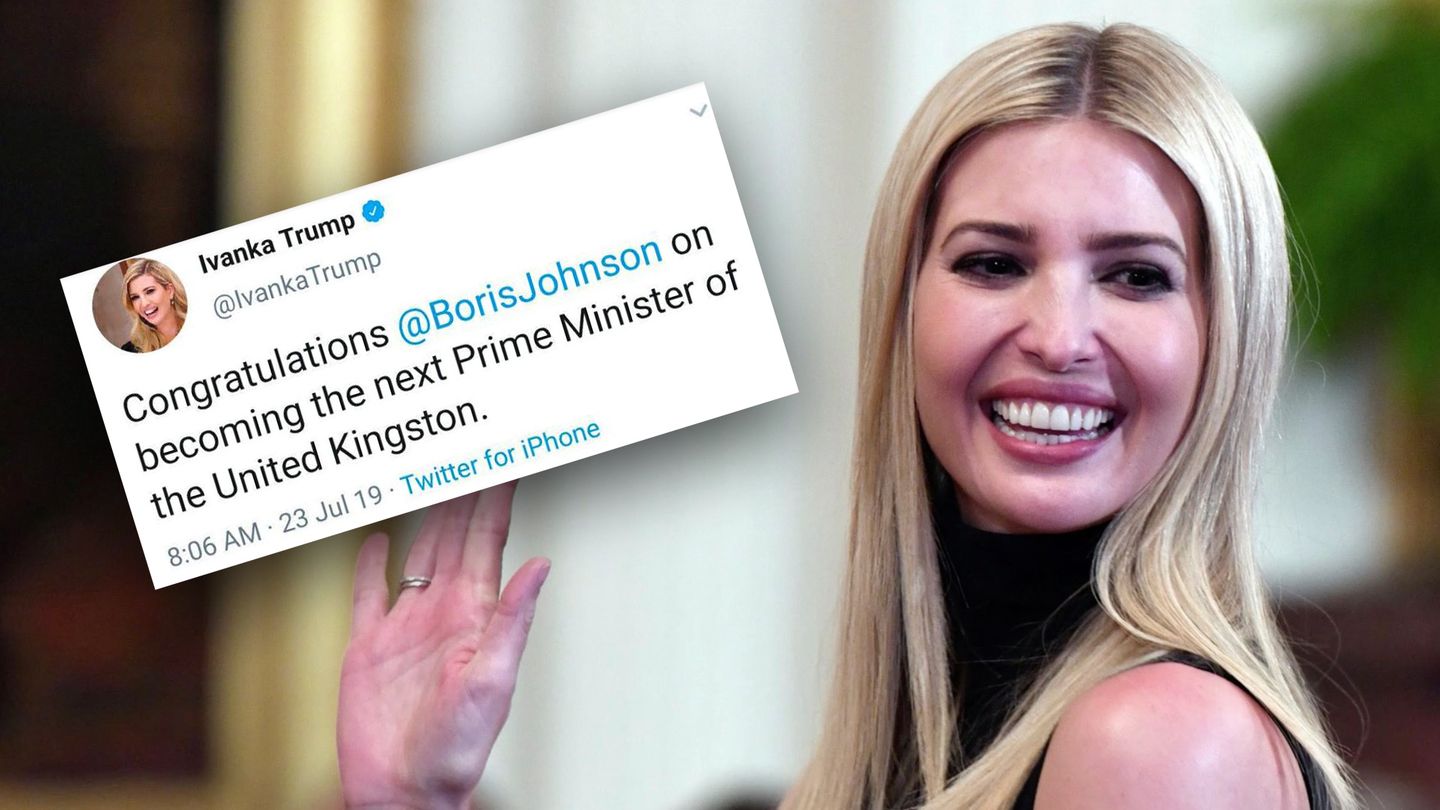 Ivanka Trump gratuliert Boris Johnson zum Wahlsieg in "United Kingston ...