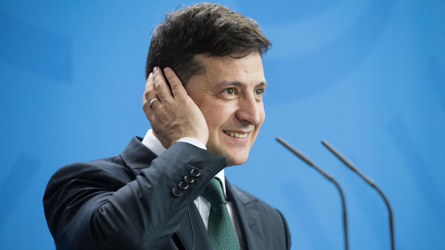 Angebliche Whatsapp-Gruppe: Ukrainischer Präsident macht sich über ...