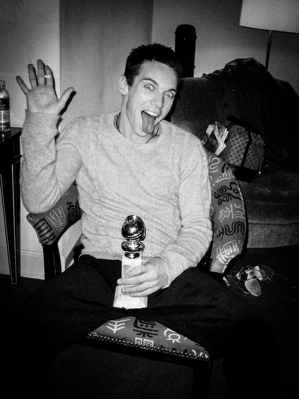 Auf einen Drink mit Charlize und Leo: Star-Porträts von Randall Slavin ...