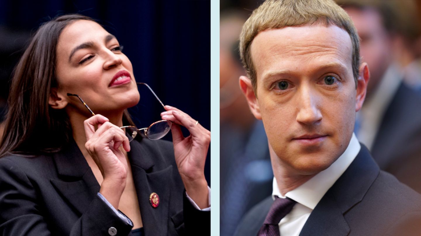 Alexandria Ocasio-Cortez grillt Mark Zuckerberg: "Darf ich eine Lüge ...