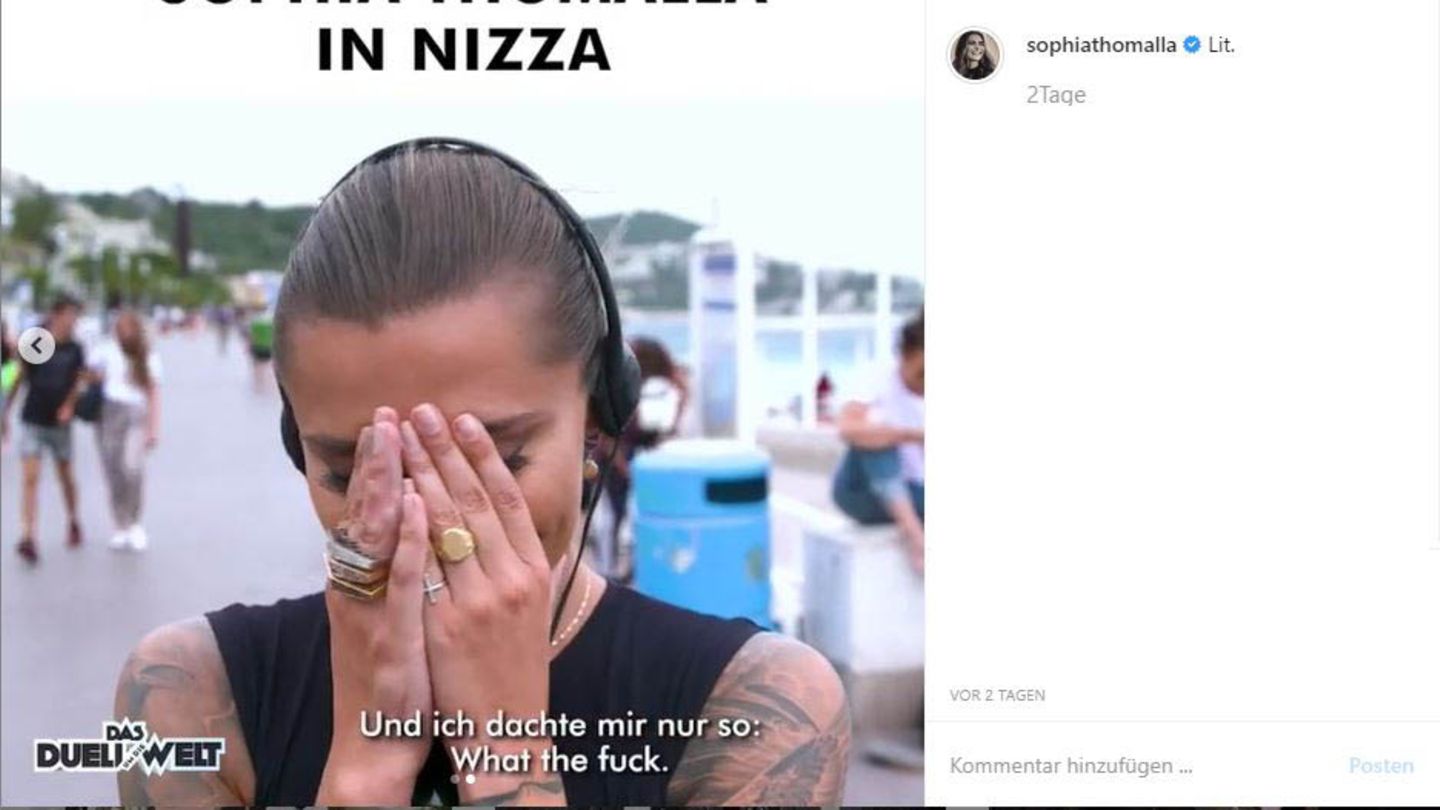 "Duell um die Welt": Sophia Thomalla wird aus dem Heli geschmissen ...
