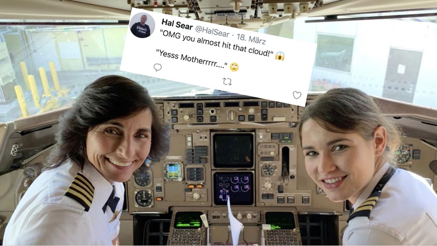 Pilotinnen: Mutter-Tochter-Team im Cockpit freut Twitter-User | STERN.de