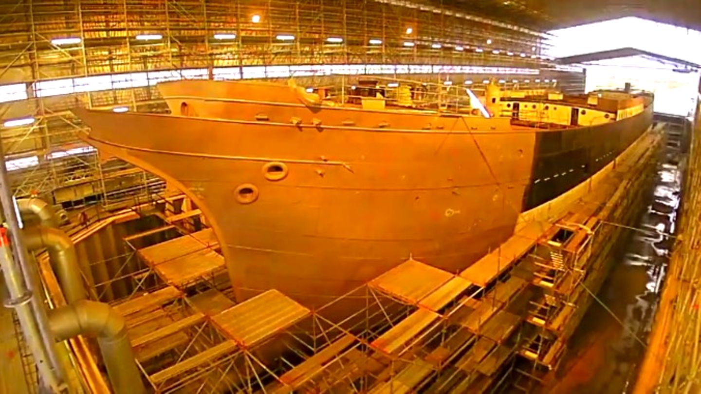 "Peking" in Hamburg: Video zeigt Restaurierung des Schiffs | STERN.de