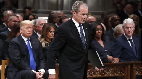 Donald Trump vs. George W. Bush: Die nächste Watschen vom nächsten Ex ...