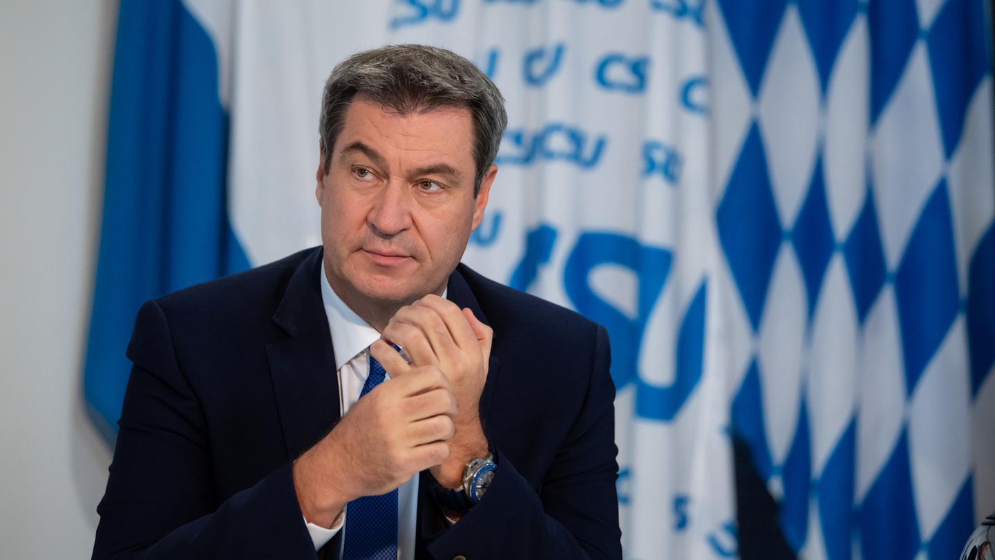 Söder fordert Warnampel zur Bekämpfung der Coronavirus-Pandemie | STERN.de