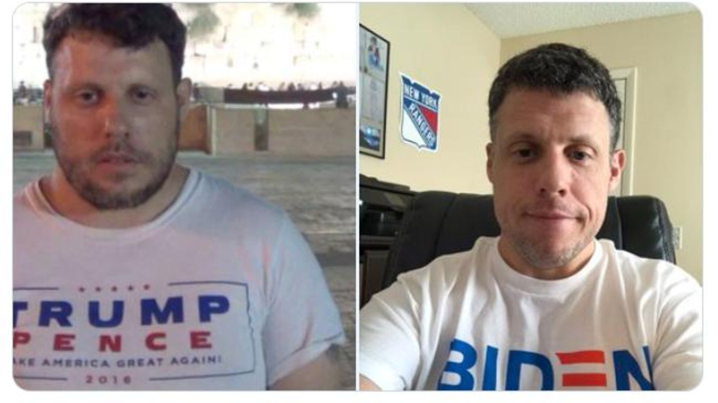 US-Wahl: Trump-Supporter David Weissman wurde zum Fan von Joe Biden ...