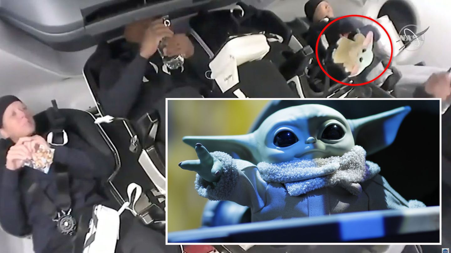 Nasa-Mission: Warum "Baby Yoda" Teil der SpaceX-Crew ist | STERN.de
