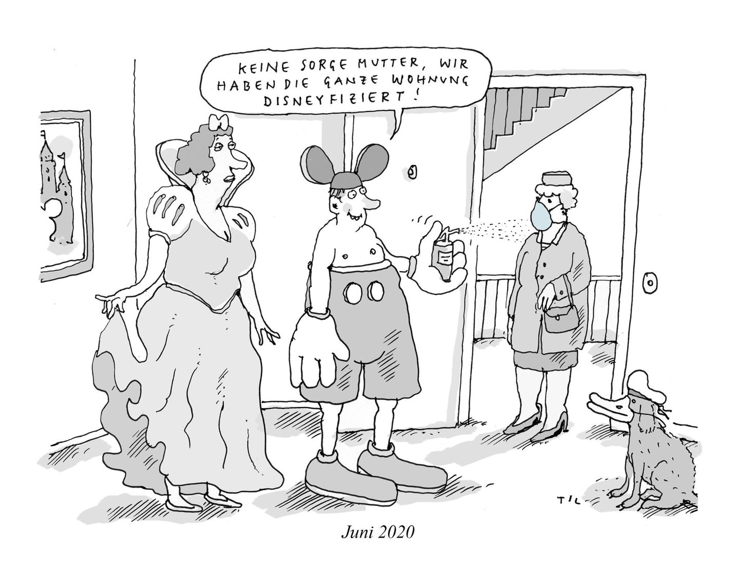Til Mette: Der Zeichner blickt in 20 Cartoons auf das Jahr zurück ...