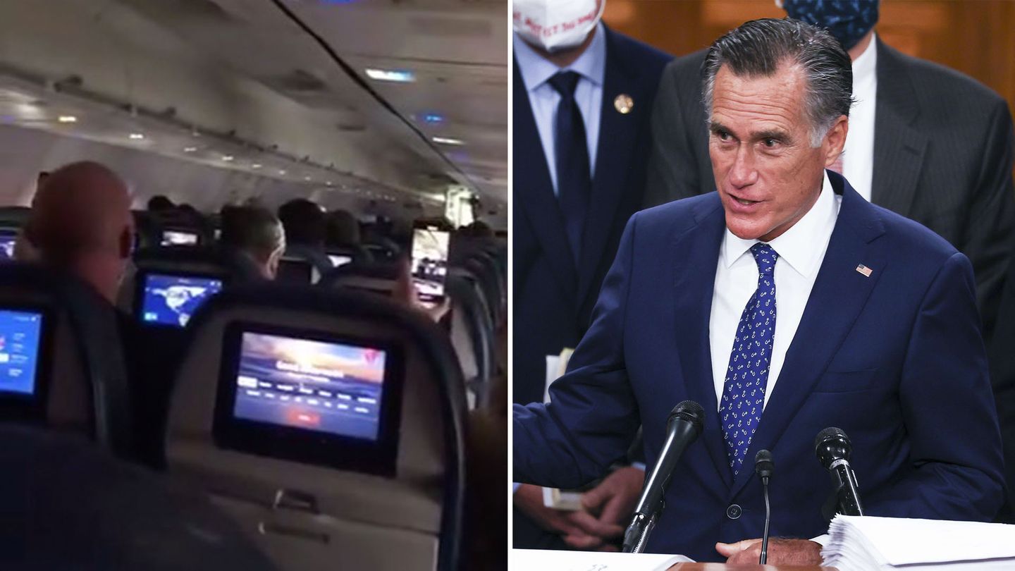 Mitt Romney: Trump-Fans beschimpfen republikanischen Abgeordneten im ...
